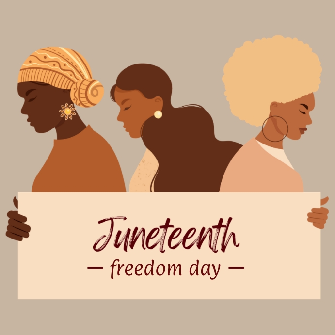 Plantilla de Juneteenth Freedom day Instagram post | PosterMyWall