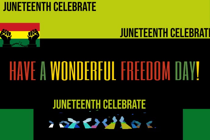 Juneteenth freedom day Poster Design Template | PosterMyWall