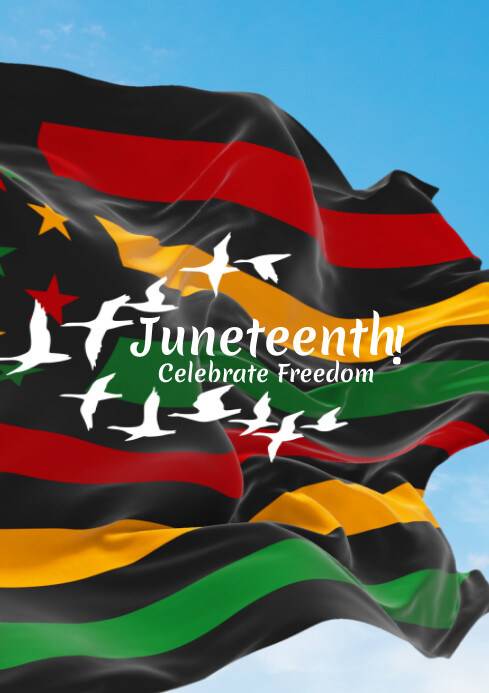 Juneteenth Freedom Day Template 2024 | PosterMyWall