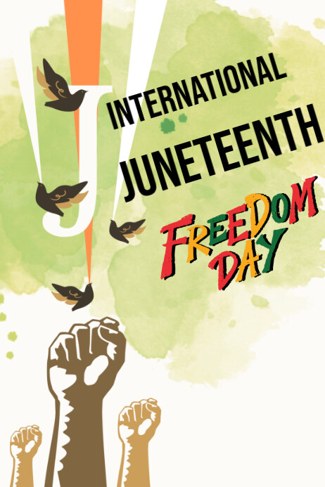 Juneteenth freedom day template 2025 | PosterMyWall