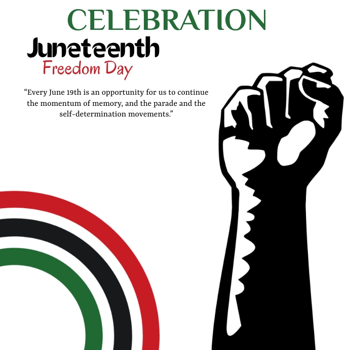 juneteenth freedom free Template | PosterMyWall