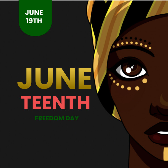 Juneteenth Instagram Post Template | PosterMyWall