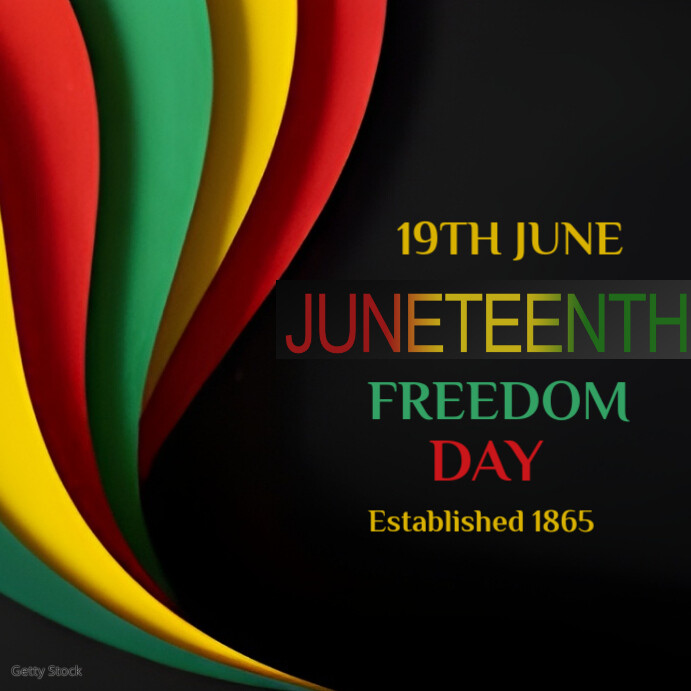 Juneteenth Instagram Post Modelo | PosterMyWall