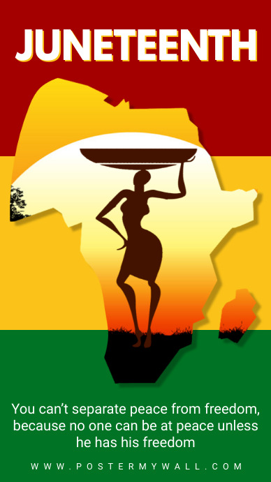 Plantilla de Juneteenth Post | PosterMyWall