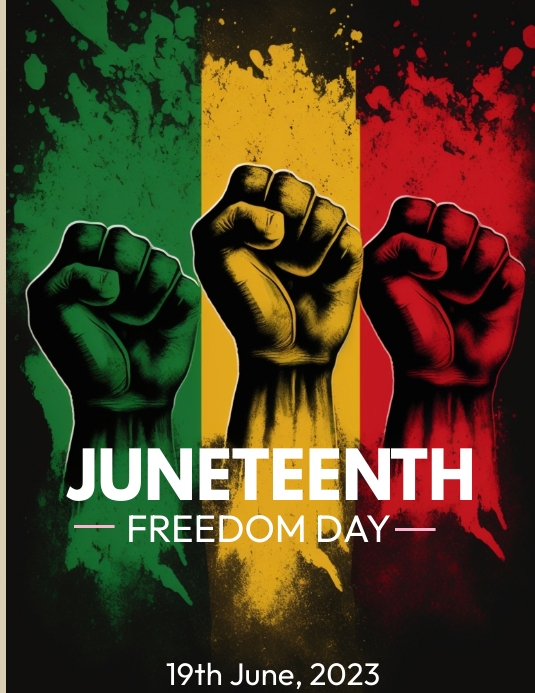 juneteenth poster Template | PosterMyWall