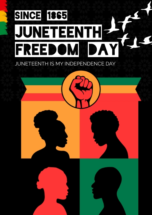 juneteenth poster Template | PosterMyWall