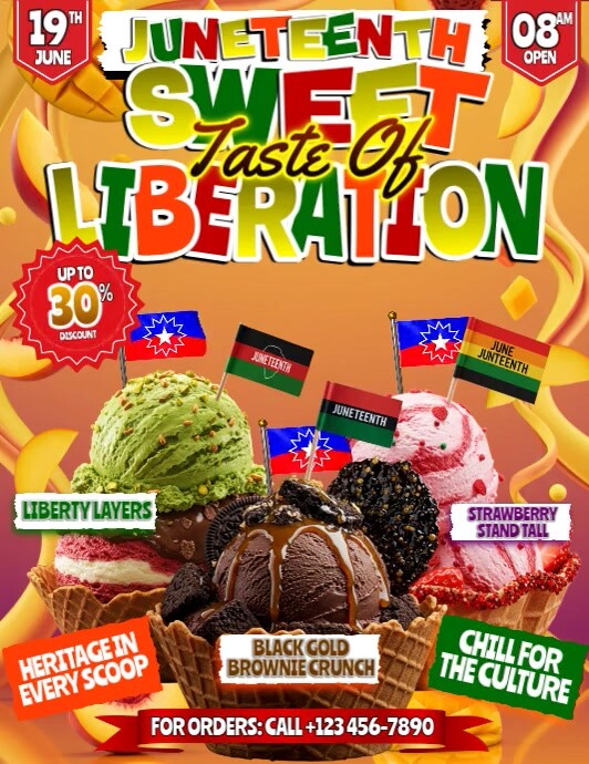Juneteenth Sweet Taste of Liberation – Flavor & Freedom for the Culture ...