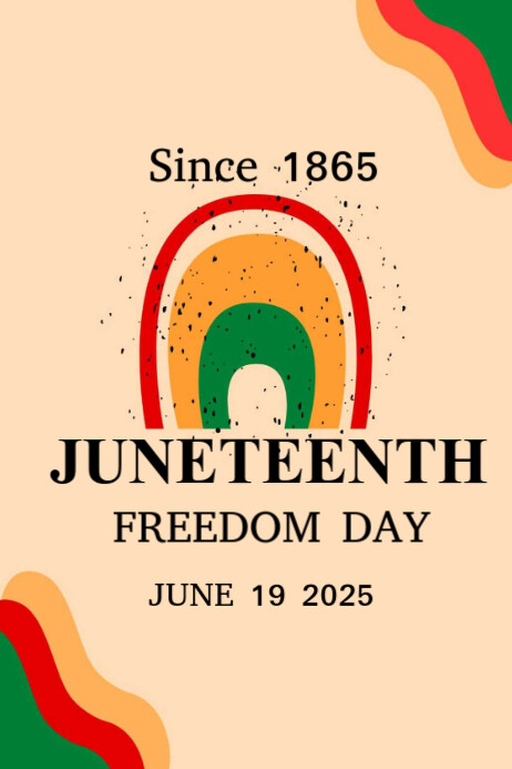 Juneteenth template 2025 | PosterMyWall