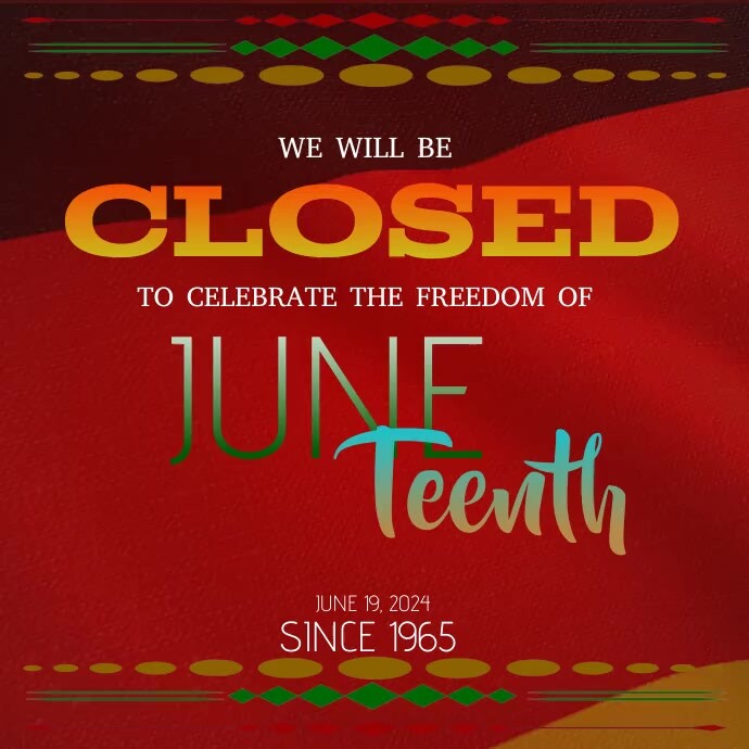Juneteenth Template Instagram Post | PosterMyWall