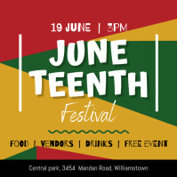 Juneteenth BLM Template | PosterMyWall