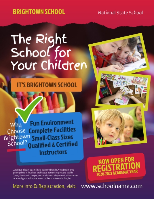 Copy of Junior School Flyer - 02 | PosterMyWall