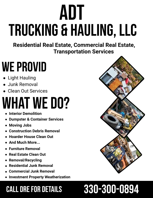 junk removal services flyer Template | PosterMyWall
