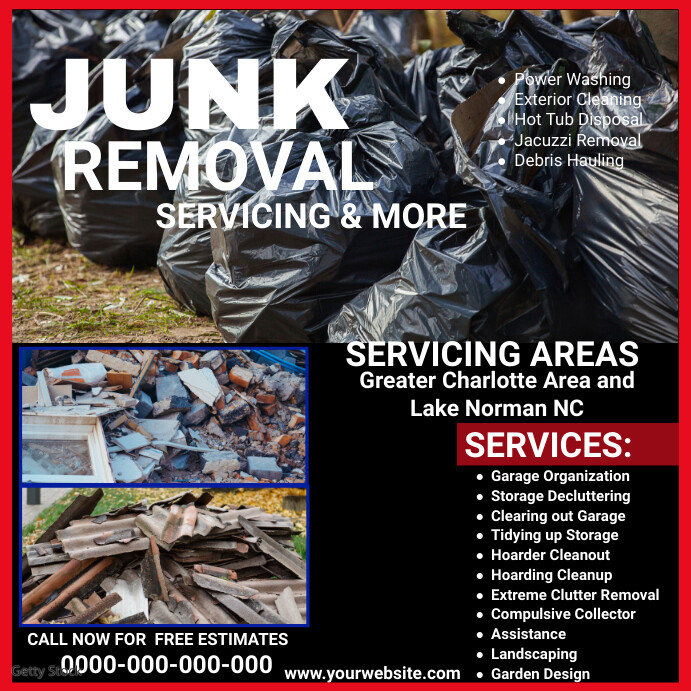 Junk removal template | PosterMyWall
