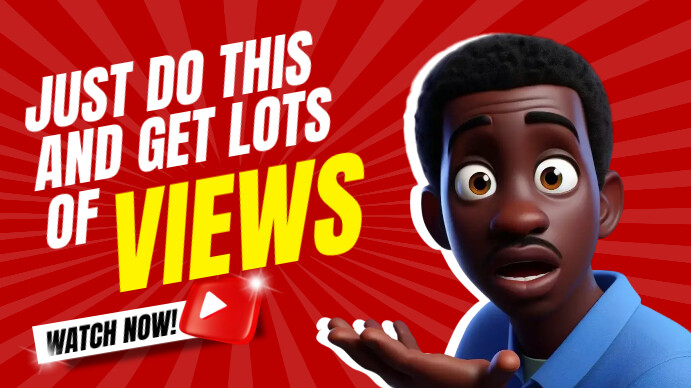 JUST DO THIS AND GET LOTS OF VIEWS Template | PosterMyWall