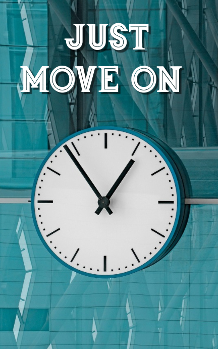 JUST MOVE ON BOOK TEMPLATE | PosterMyWall
