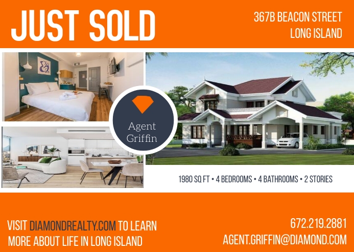 Just Sold Postcard Template | PosterMyWall