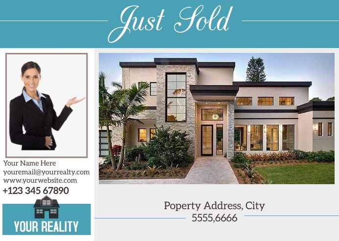 Just Sold Postcard Template | PosterMyWall