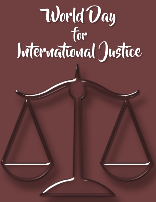Justice day Template | PosterMyWall