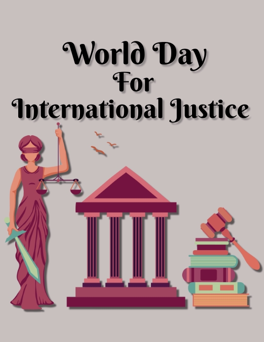 Justice day Template | PosterMyWall