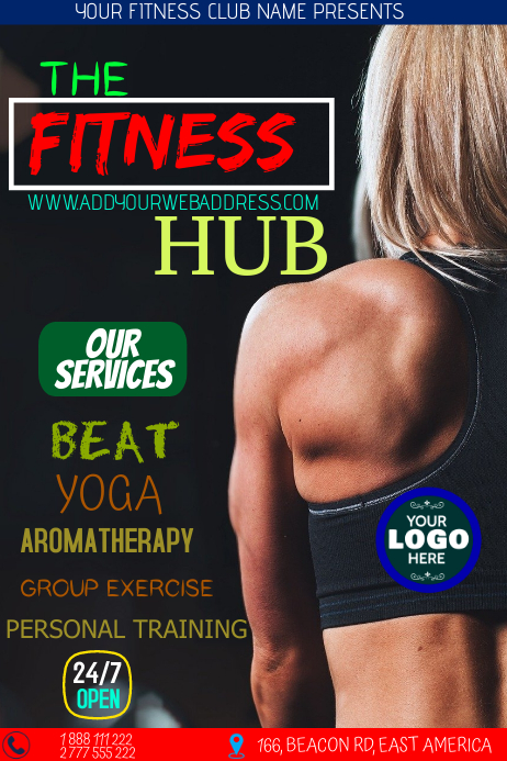 JYM FITNESS Template | PosterMyWall
