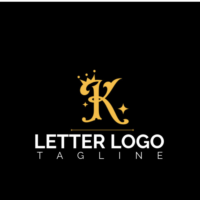 K LETTER LOGO Template | PosterMyWall