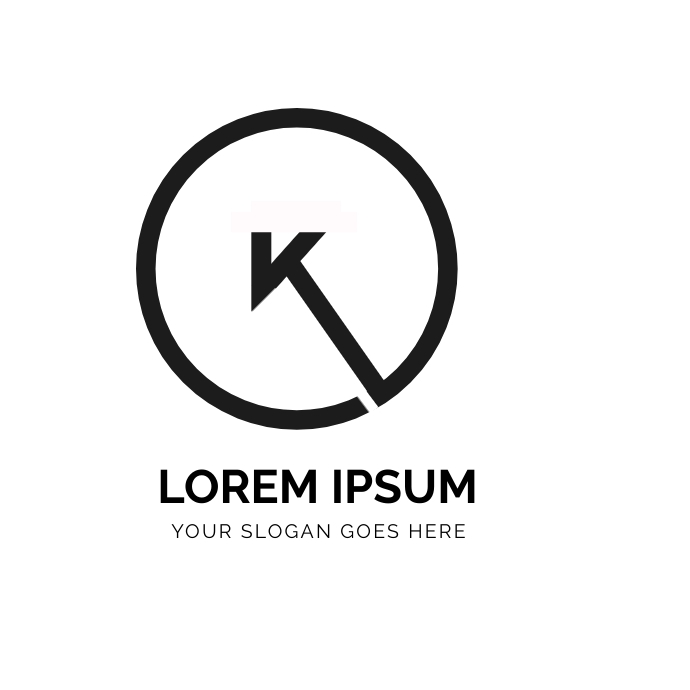K logo design| Company logo Template | PosterMyWall