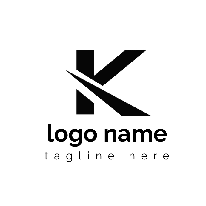 K logo design| Company logo Template | PosterMyWall