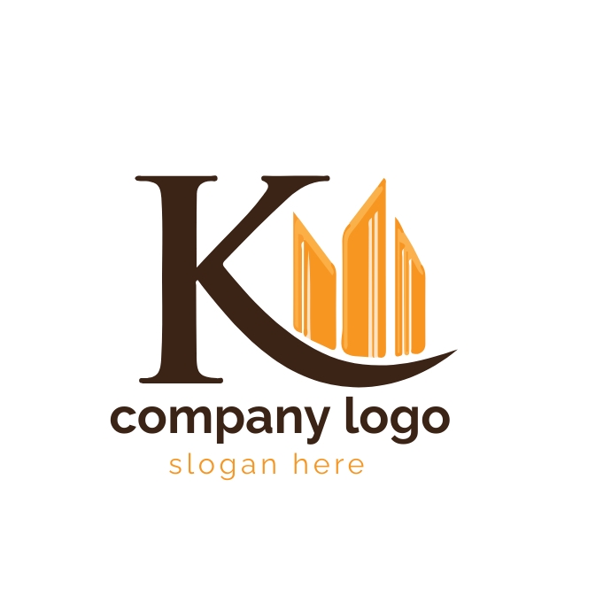 Copy of K logo design| Company logo | PosterMyWall