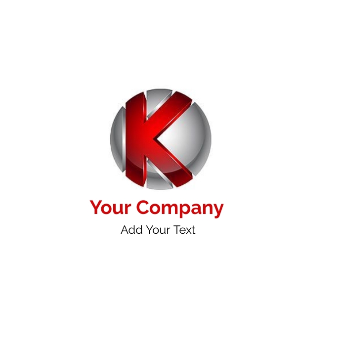 K Logo Template | PosterMyWall