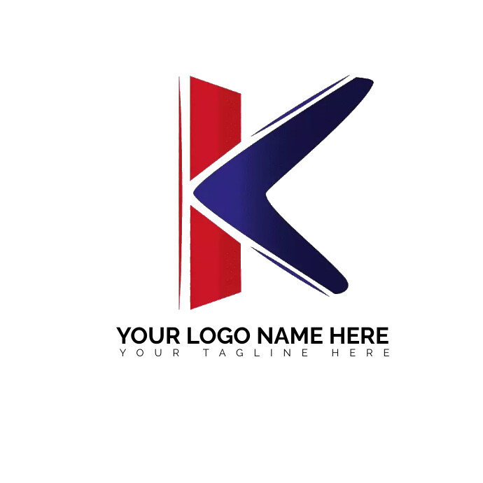 Plantilla de K logo | PosterMyWall