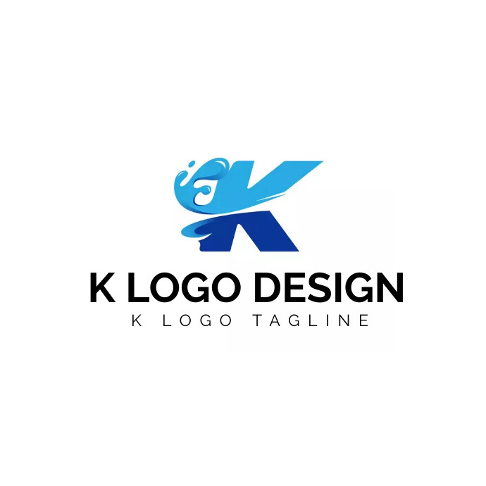 K logo Template | PosterMyWall