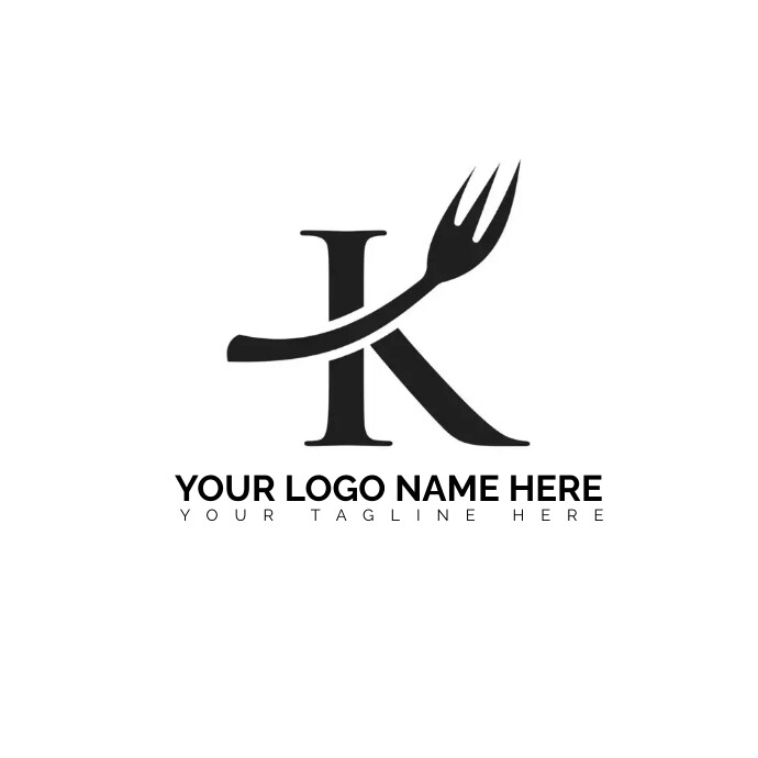 K logo Template | PosterMyWall