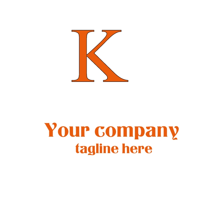 K LOGO Template | PosterMyWall