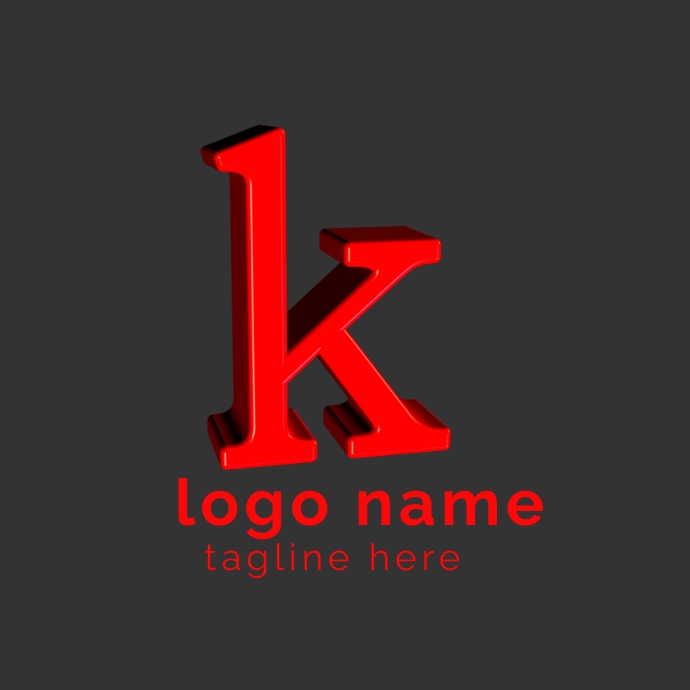 k logo type Template | PosterMyWall