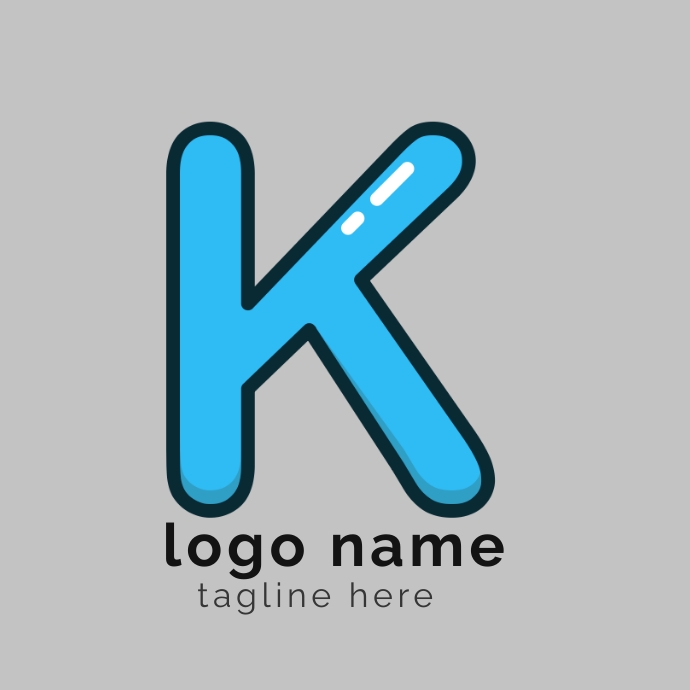 Copy of k logo type | PosterMyWall