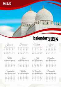 KALENDER 2024 LENGKAP Template | PosterMyWall
