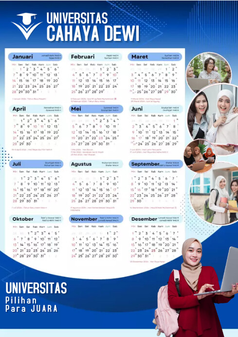 KALENDER 2024 LENGKAP Template | PosterMyWall