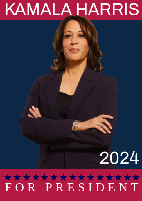 Copy of Kamala Harris campaign posetr | PosterMyWall