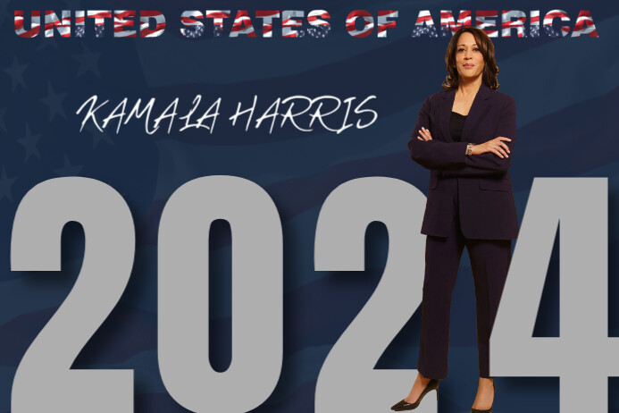 Kamala Harris Election Poster design Template | PosterMyWall