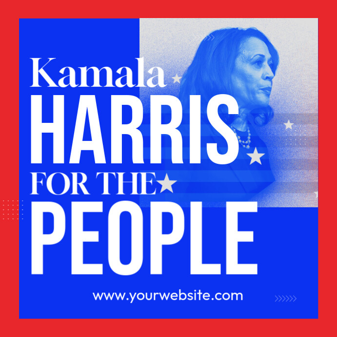 Copy of Kamala Harris Poster | PosterMyWall