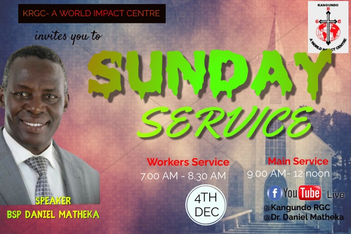 kangundo RGC Templat | PosterMyWall