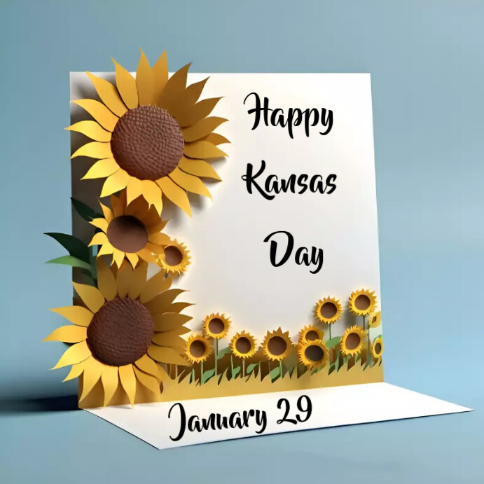 Kansas Day Template | PosterMyWall