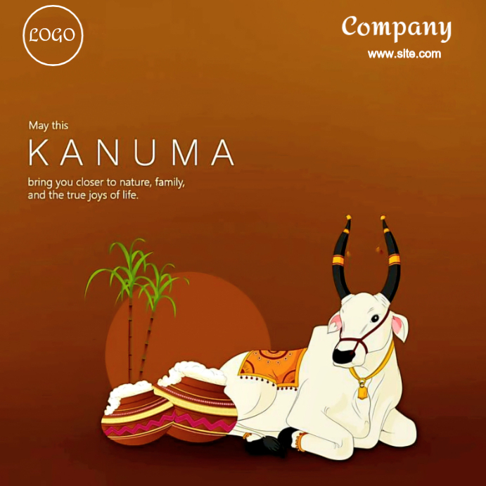 Kanuma Sankranti maatu Pongal Template | PosterMyWall