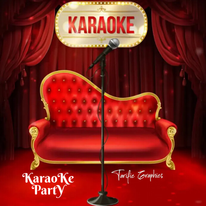 karaoke Template | PosterMyWall
