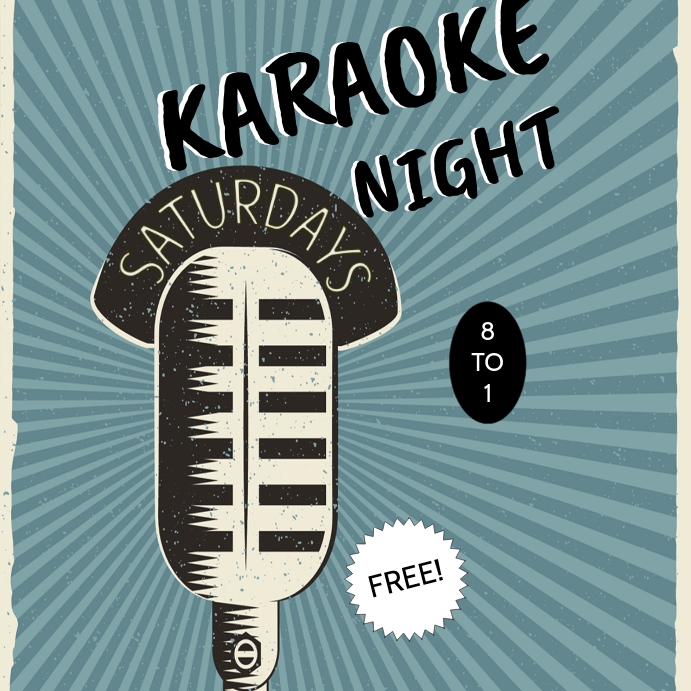 karaoke Template | PosterMyWall