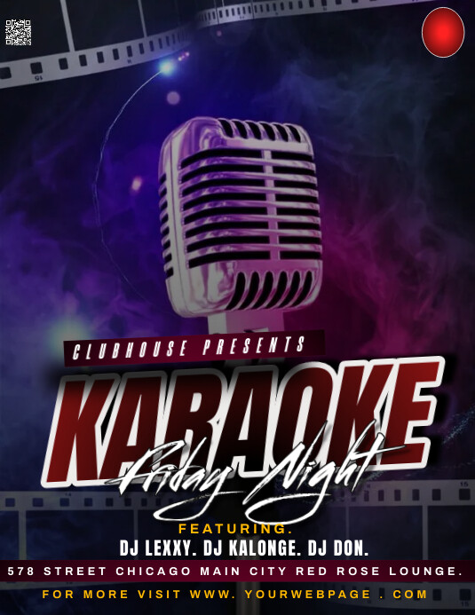 karaoke flyers Template | PosterMyWall