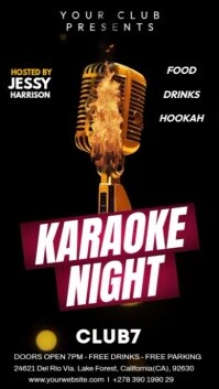 Karaoke Weekend Ads Template | PosterMyWall