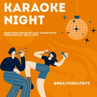 KARAOKE NIGHT Template | PosterMyWall