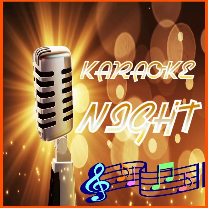 KARAOKE NIGHT Template | PosterMyWall