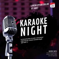 karaoke night Template | PosterMyWall